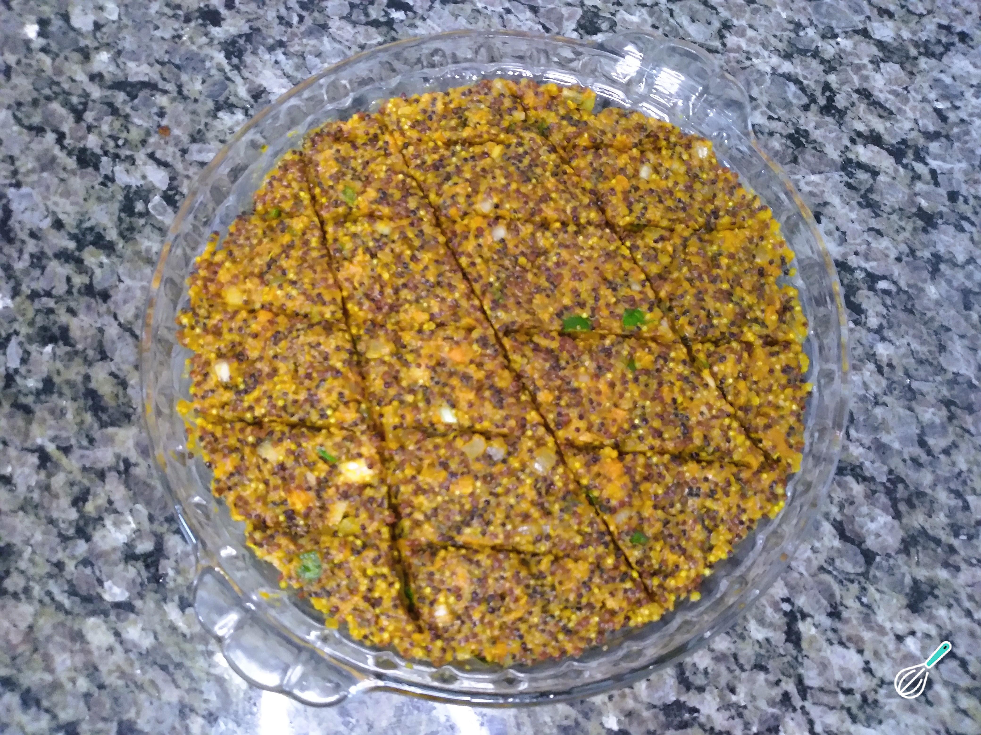 Quibe de abóbora quinoa Receita