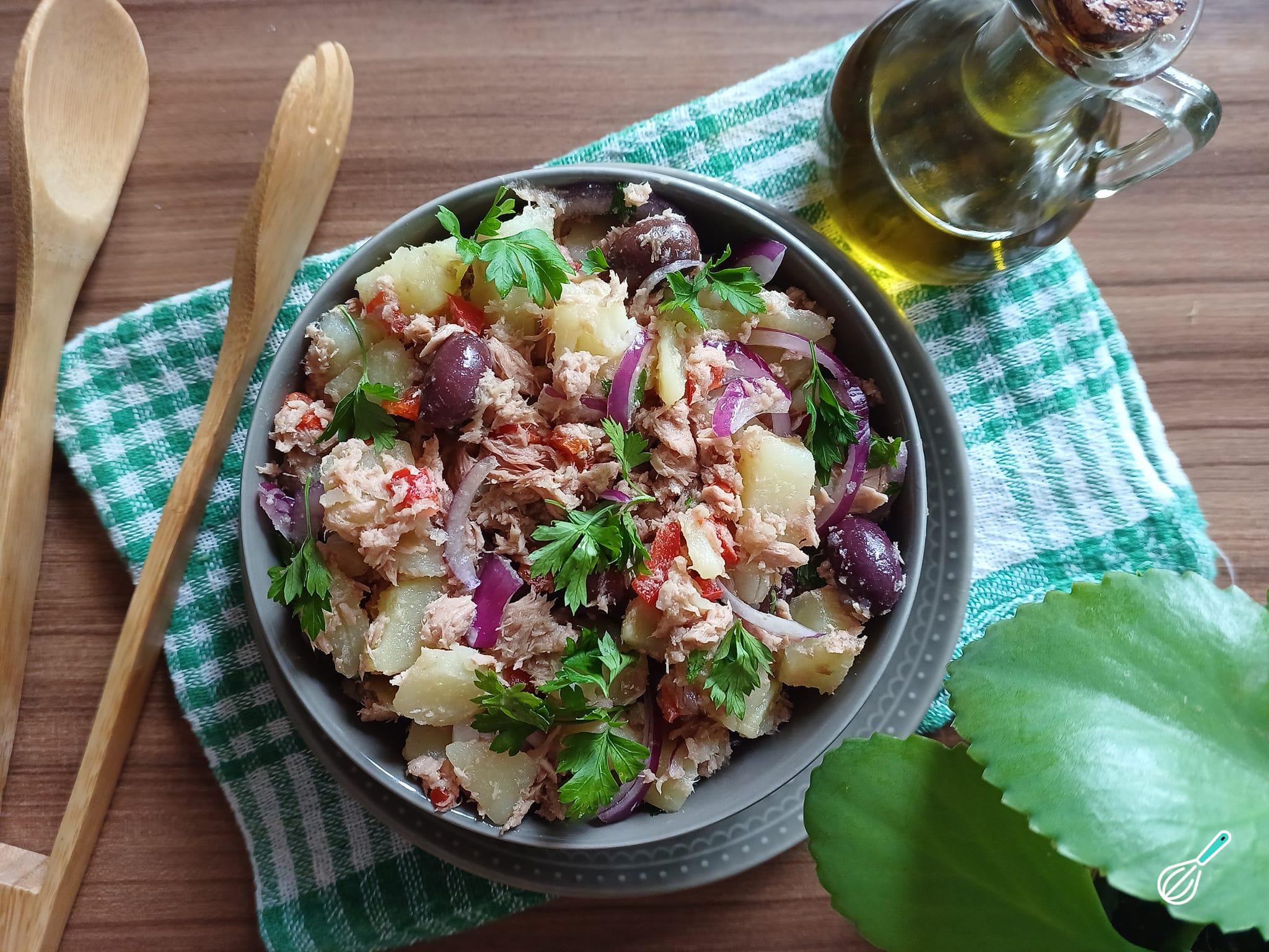 Salada De Atum Batata R Pida