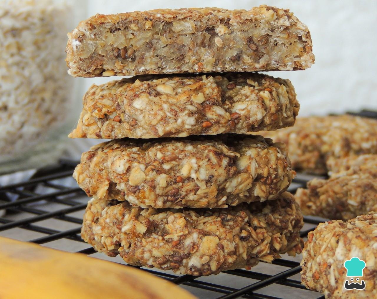 Cookie de banana e aveia na Airfryer: MAIS SAUDÁVEL E PRONTO EM 30 MINUTOS