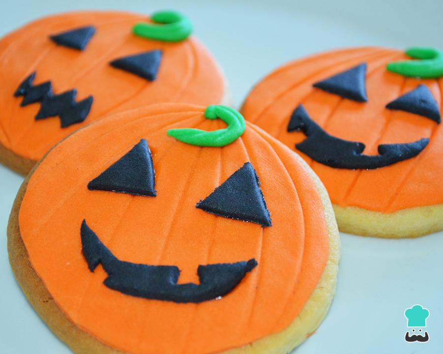 Receita de biscoitos decorados para o Halloween - com pasta americana